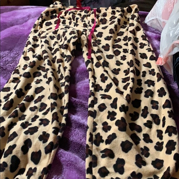 pj courture | Other | Leopard Print Pajama Pants | Poshmark